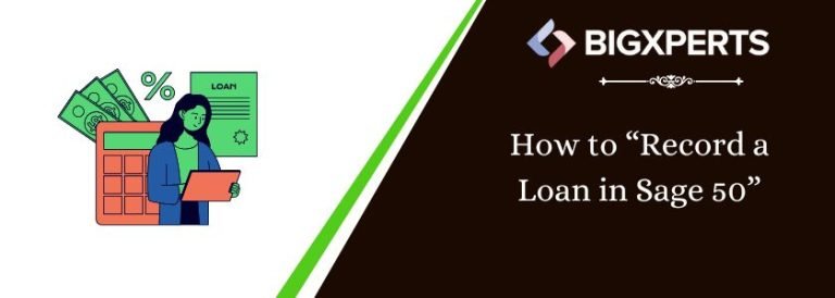 How to Record a Loan in Sage 50 Accounting